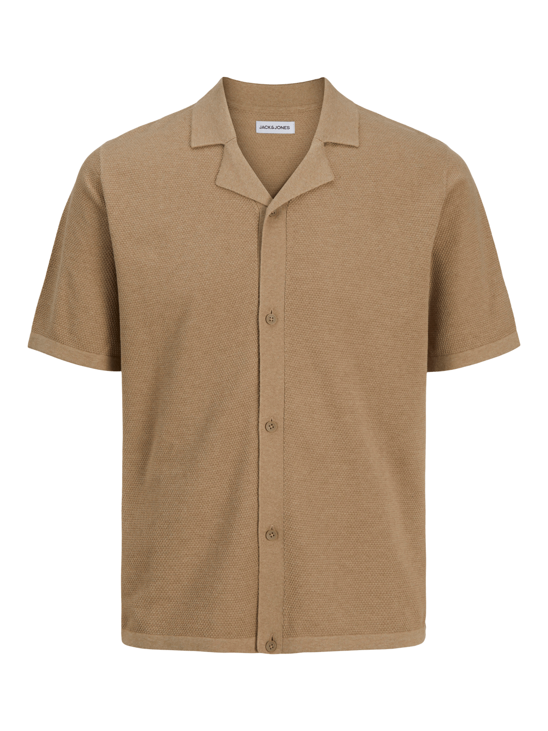 Camisa de manga corta marrón- JJORION